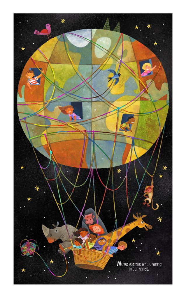 We’ve Got the Whole World in our Hands | Rafael López