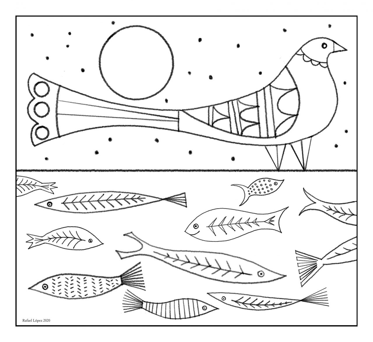 Color the Calm Power of Nature | Rafael López